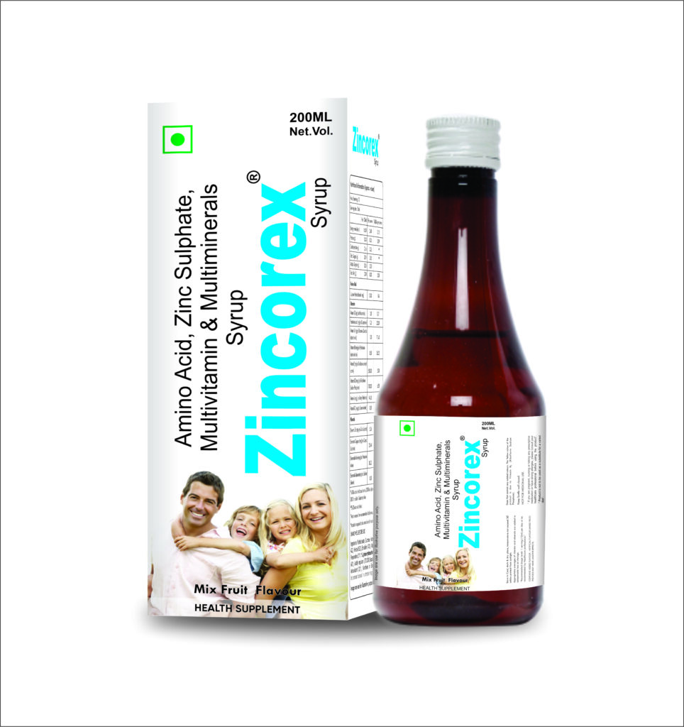 Zincorex Syrup 200 ML - Unitecare